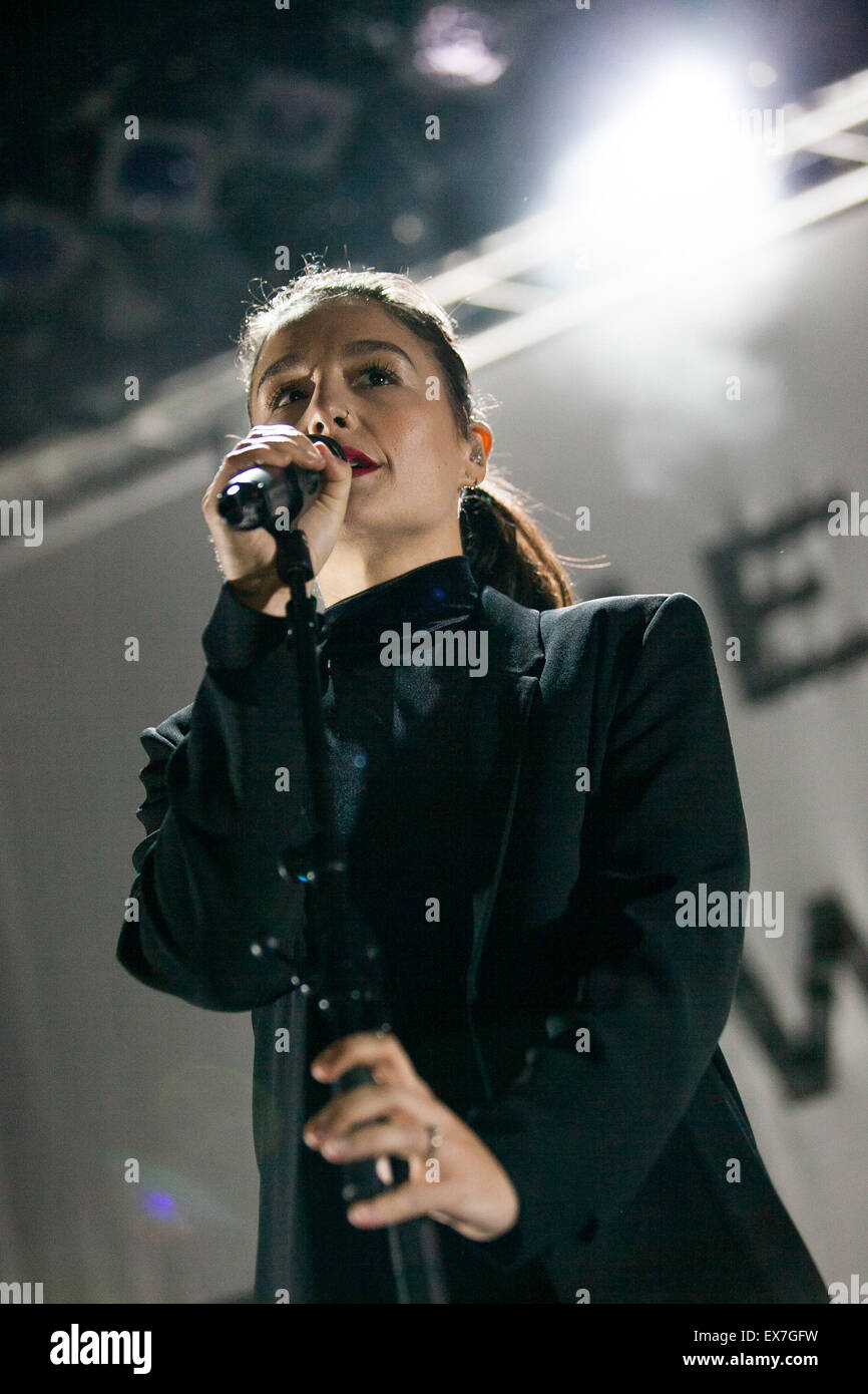 MOSCOW, RUSSIA - 16 FEBRUARY, 2015 : Big concert presentation of ...