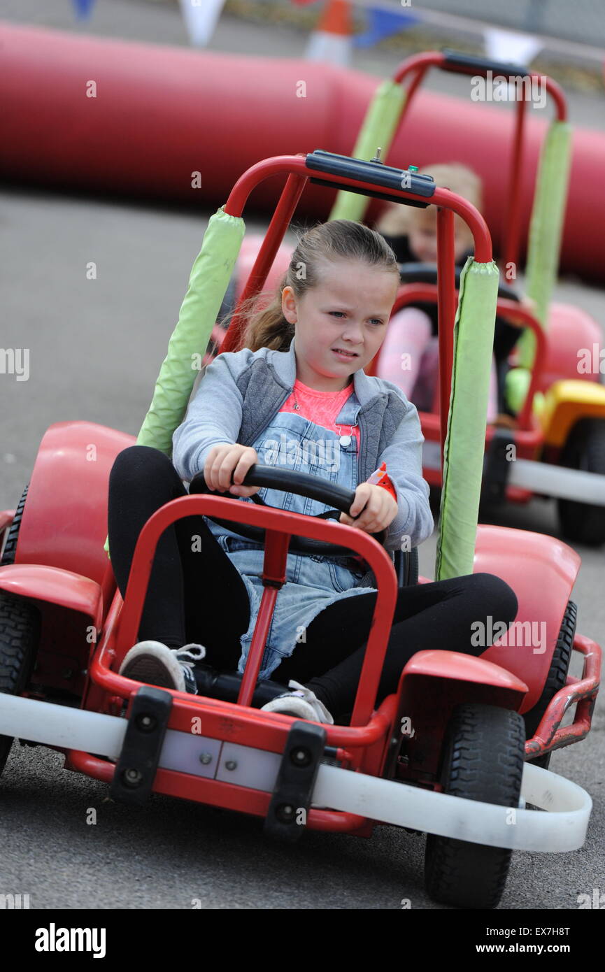 Children Riding Go Karts High Resolution Stock Photography and Images ...