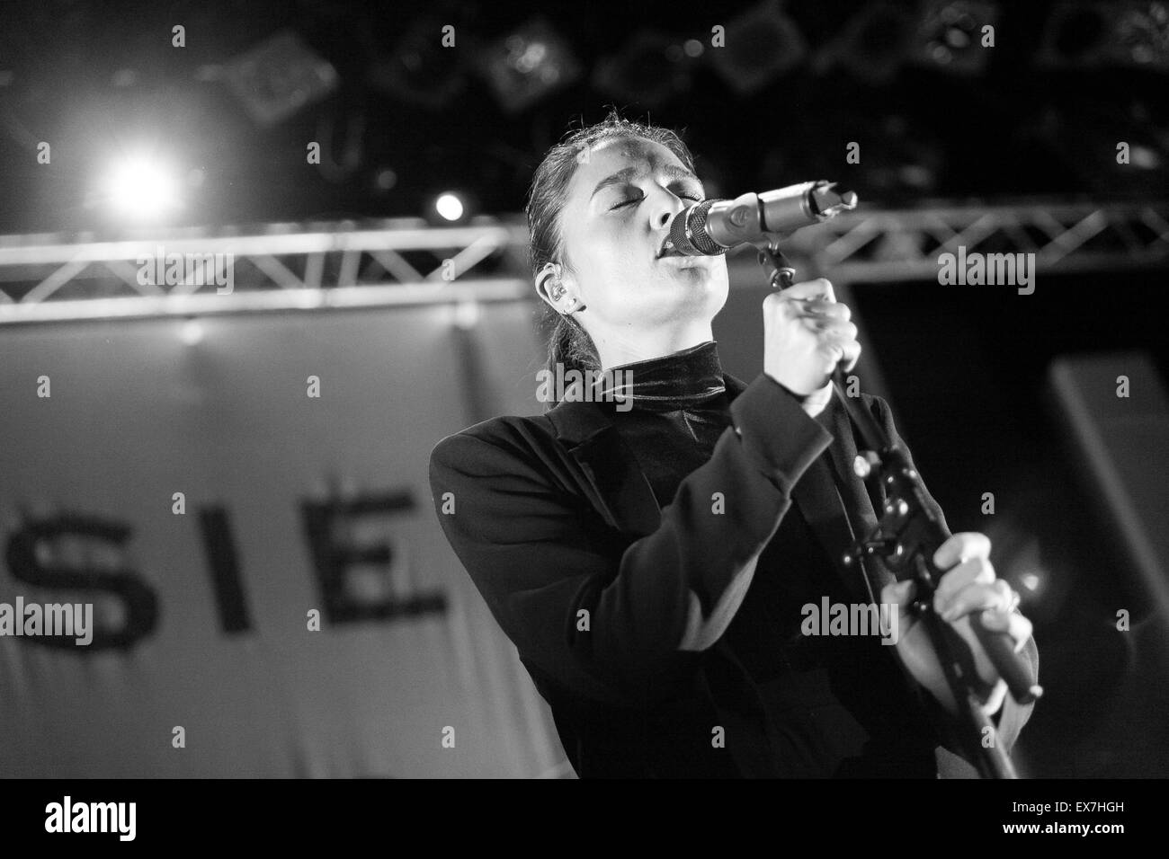 MOSCOW, RUSSIA - 16 FEBRUARY, 2015 : Big concert presentation of ...