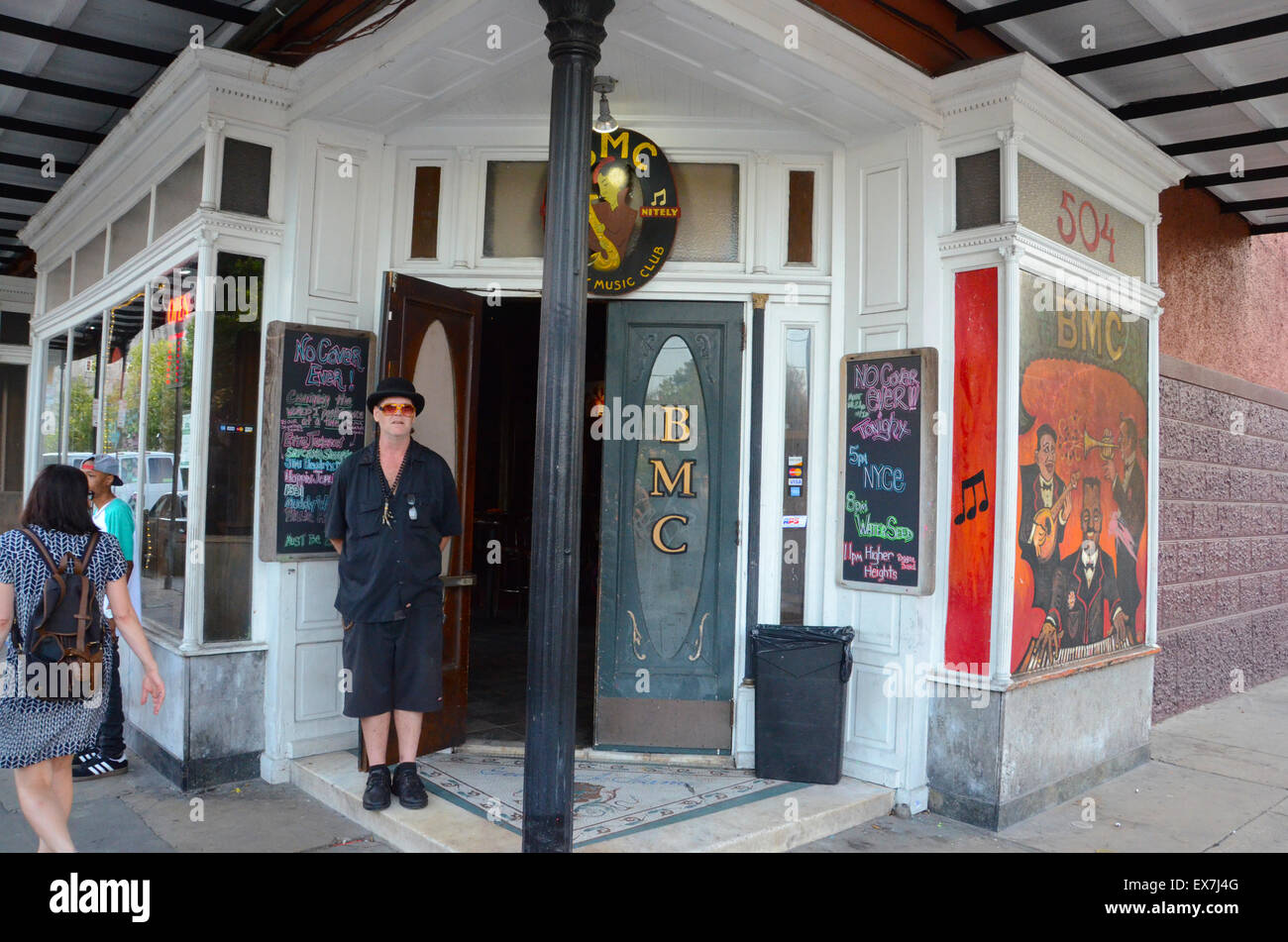 bmc bar french quater new orleans Stock Photo - Alamy