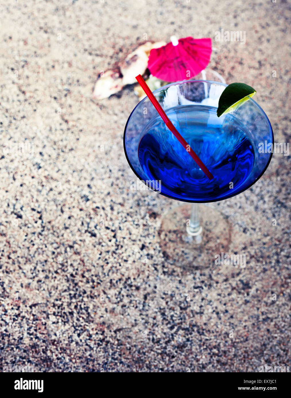 Beach background with copys pace, beach sand summer theme, cocktail ...