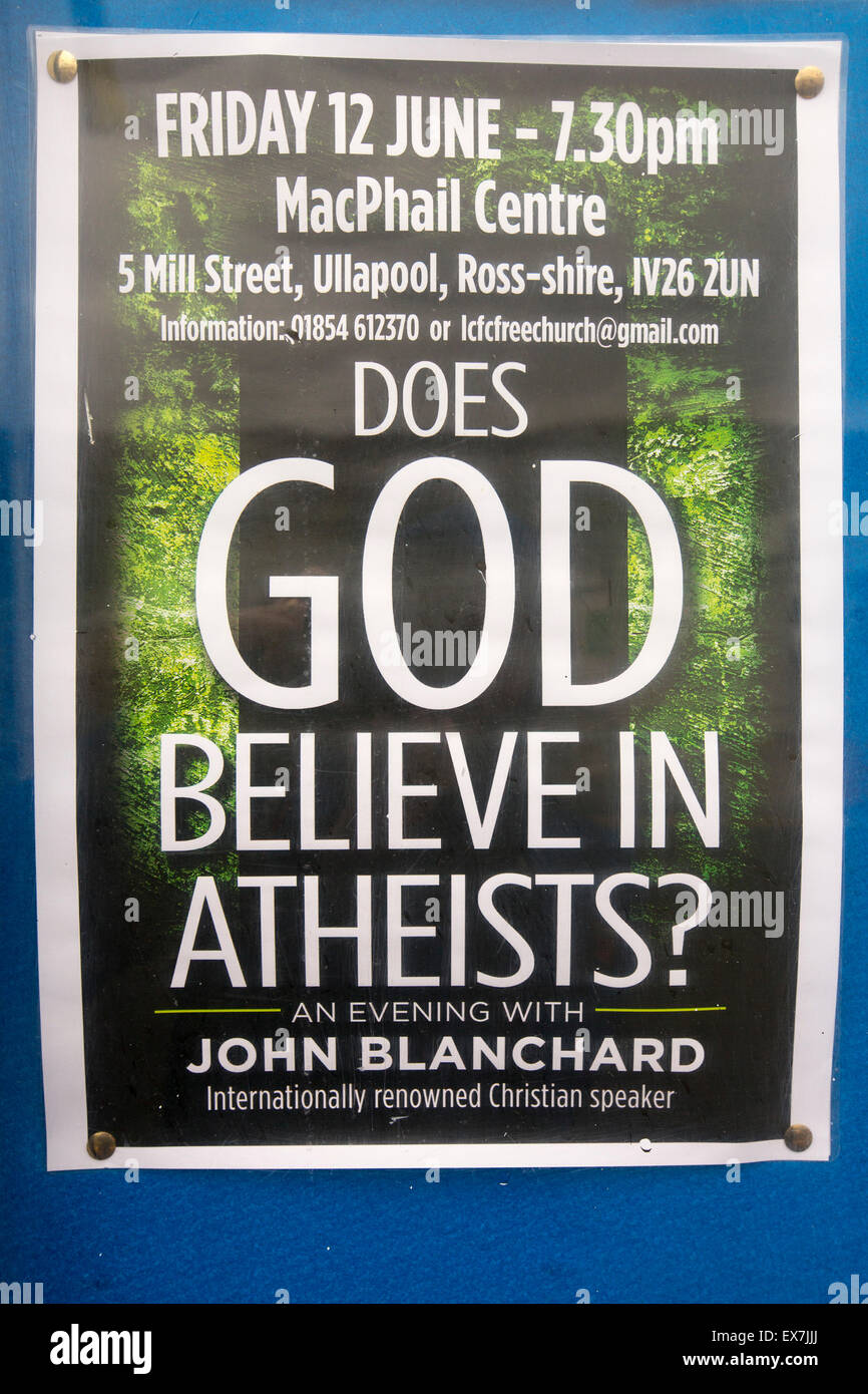 Famous Atheists Poster
