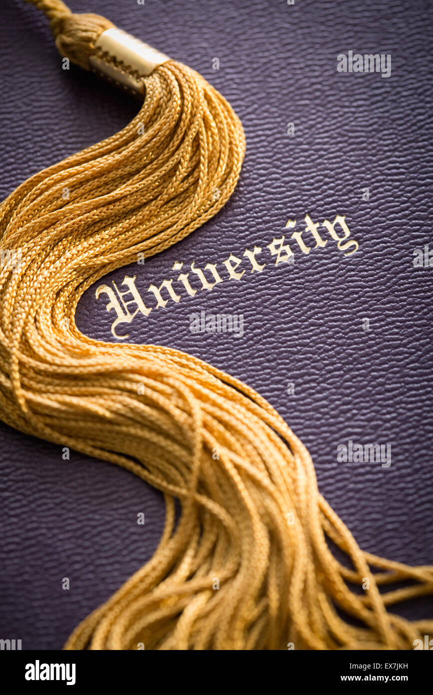 Diploma close up hi-res stock photography and images - Alamy