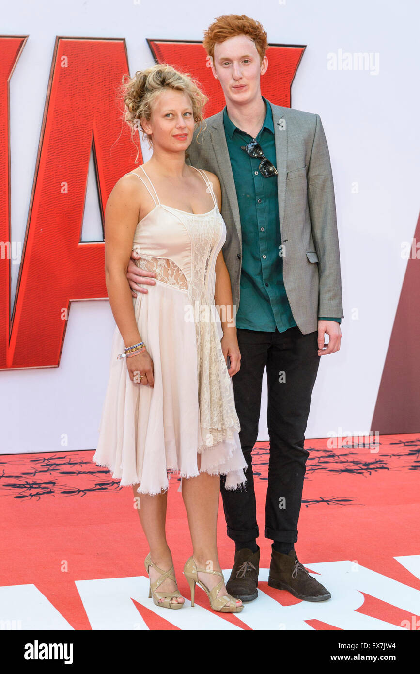 Will Merrick arrives on the red carpet for the The European Premiere of ...