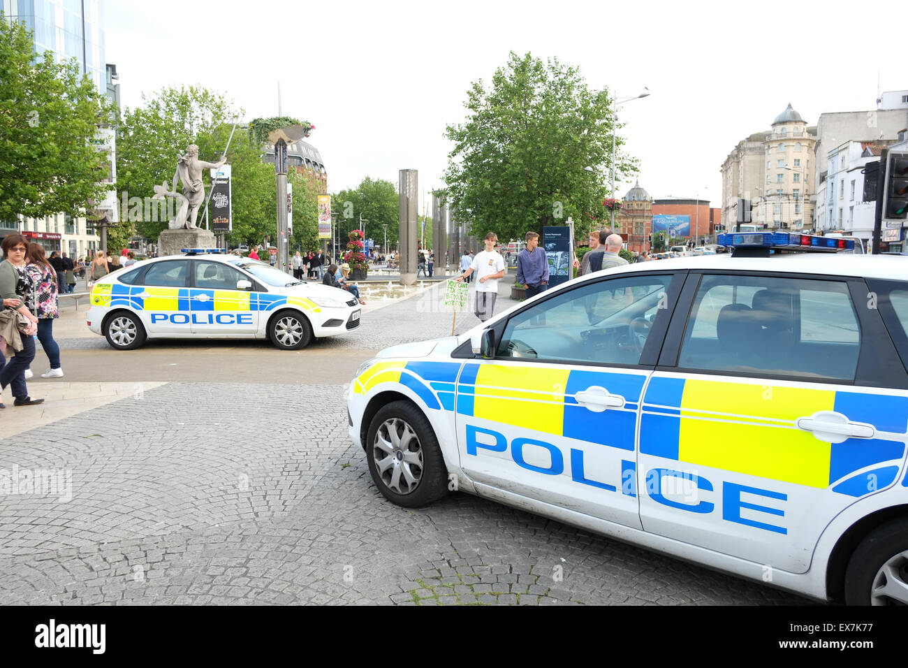 Colston Square, Bristol, England, UK Stock Photo - Alamy