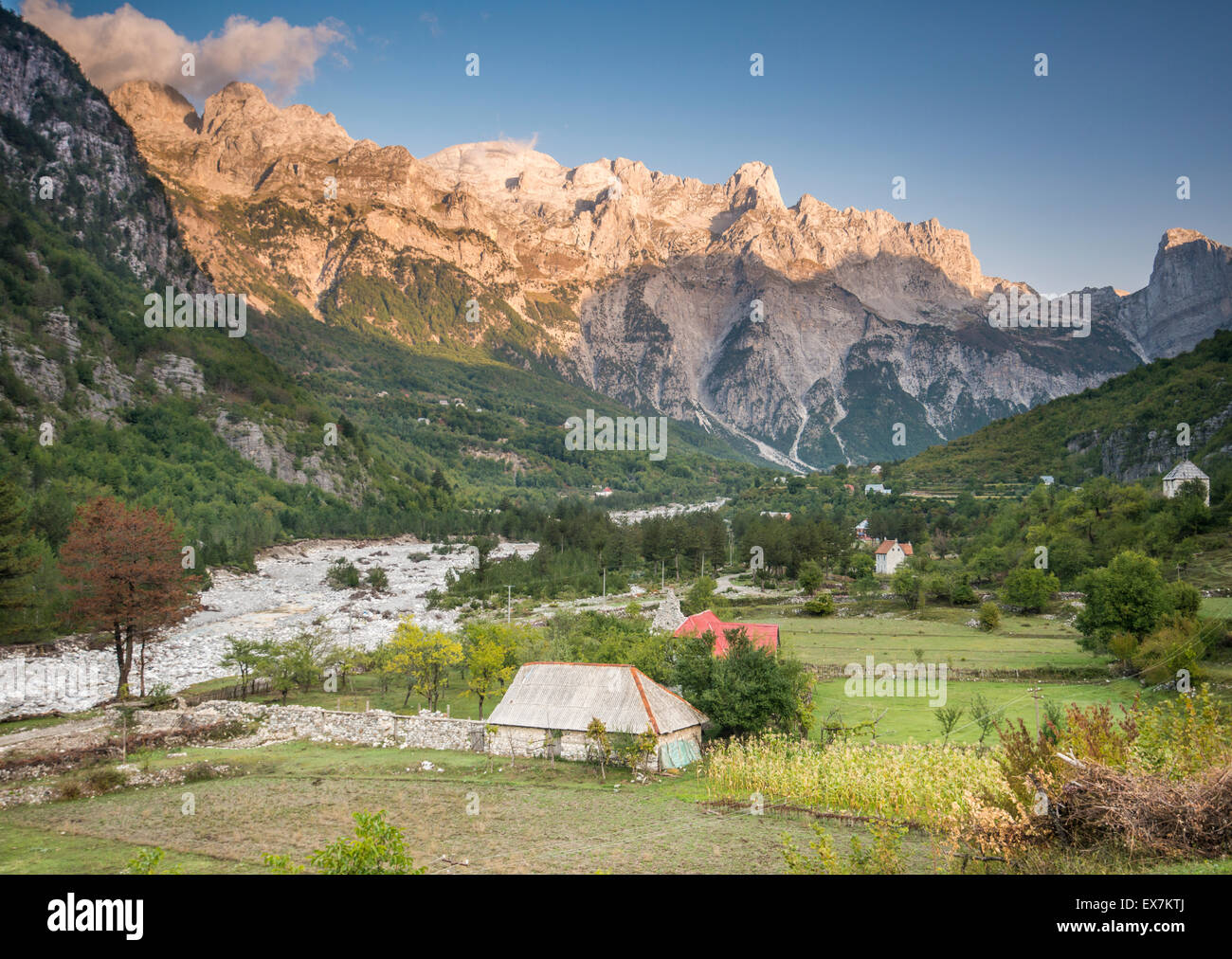 Theth albania hi-res stock photography and images - Alamy