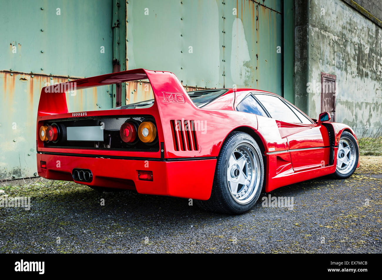 Ferrari rear wing hi-res stock photography and images - Alamy