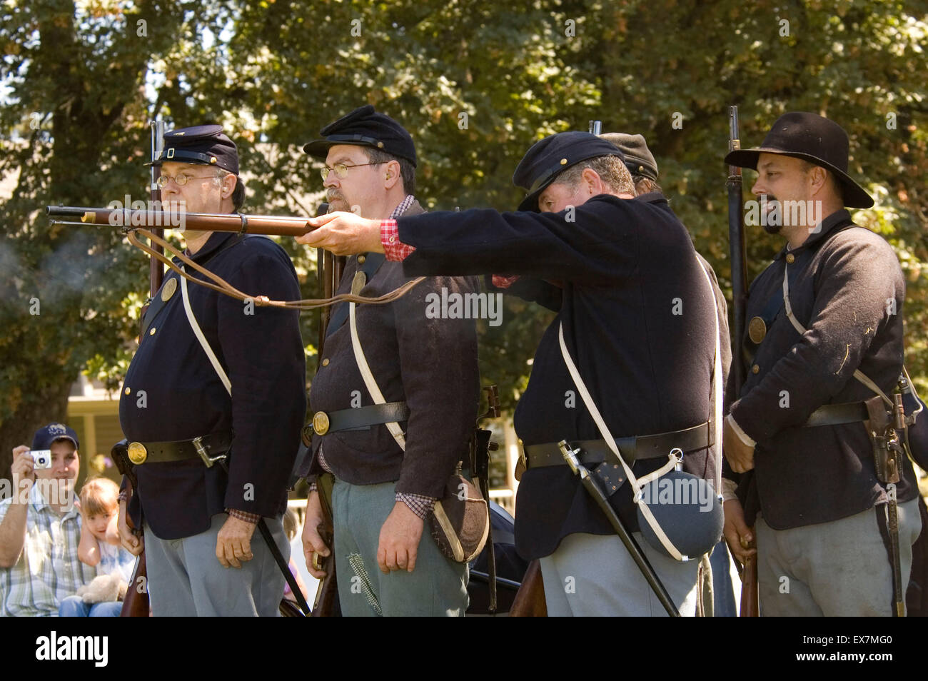 Soldier at Soldier's Bivouac, Fort Vancouver National Historic Site ...