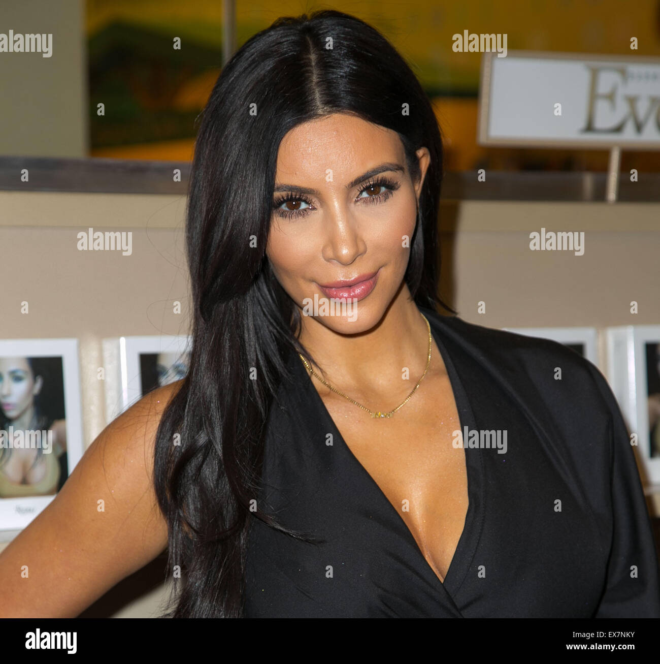 Kim Kardashian West attends book signing for event "Selfish", featuring ...