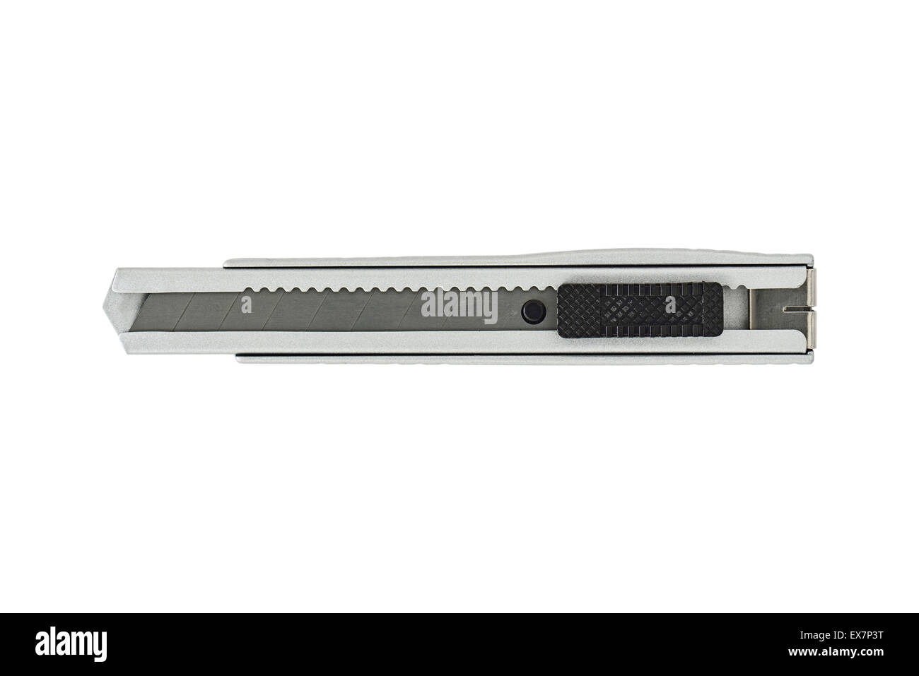 Modern aluminium cutter Stock Photo - Alamy