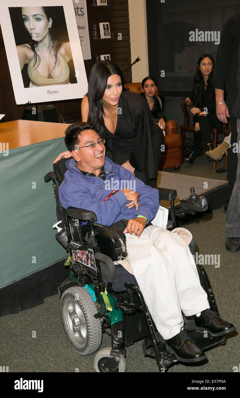 Kim Kardashian West attends book signing for event "Selfish", featuring ...