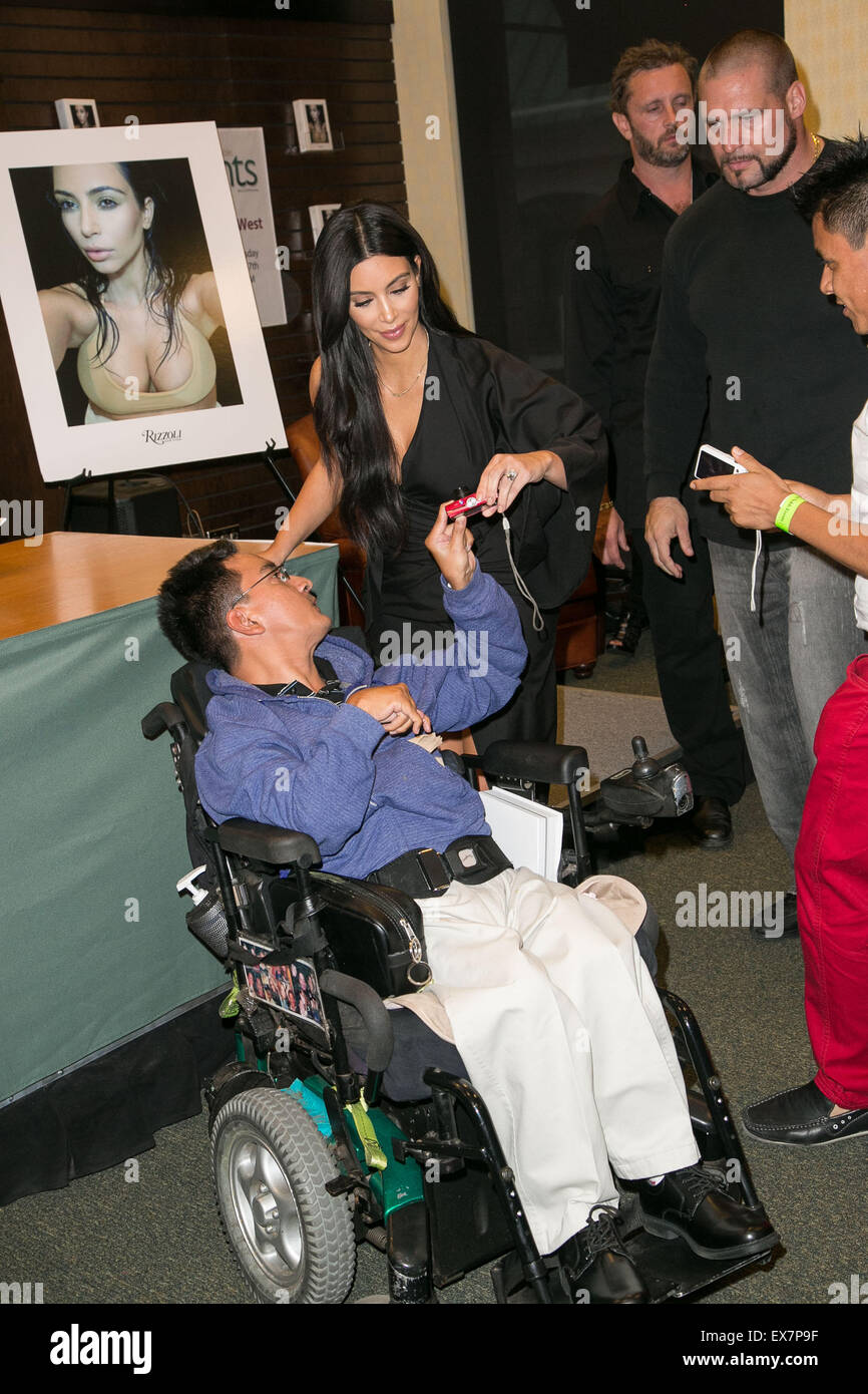 Kim Kardashian West attends book signing for event "Selfish", featuring ...