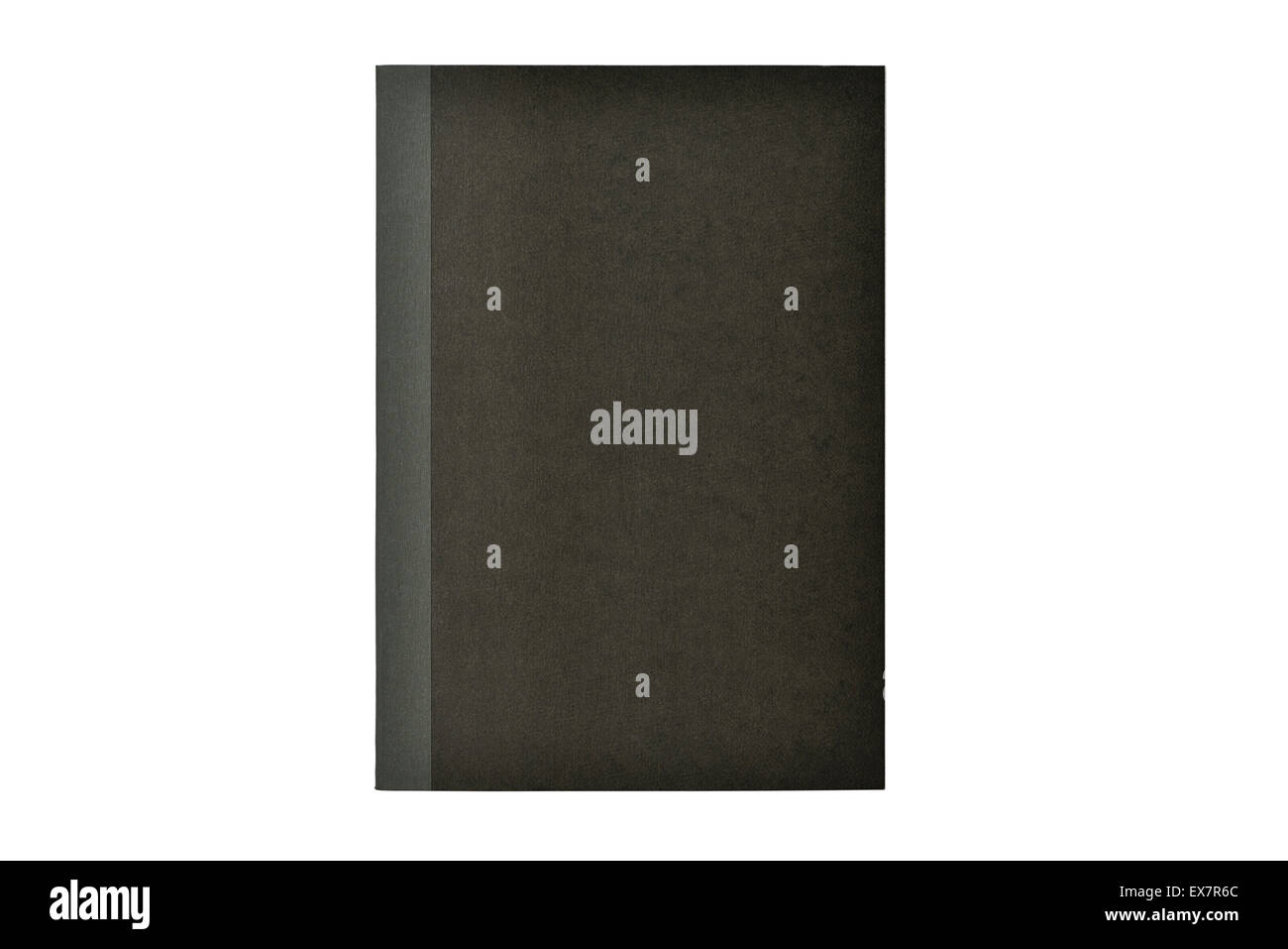 Vintage black notebook Stock Photo - Alamy