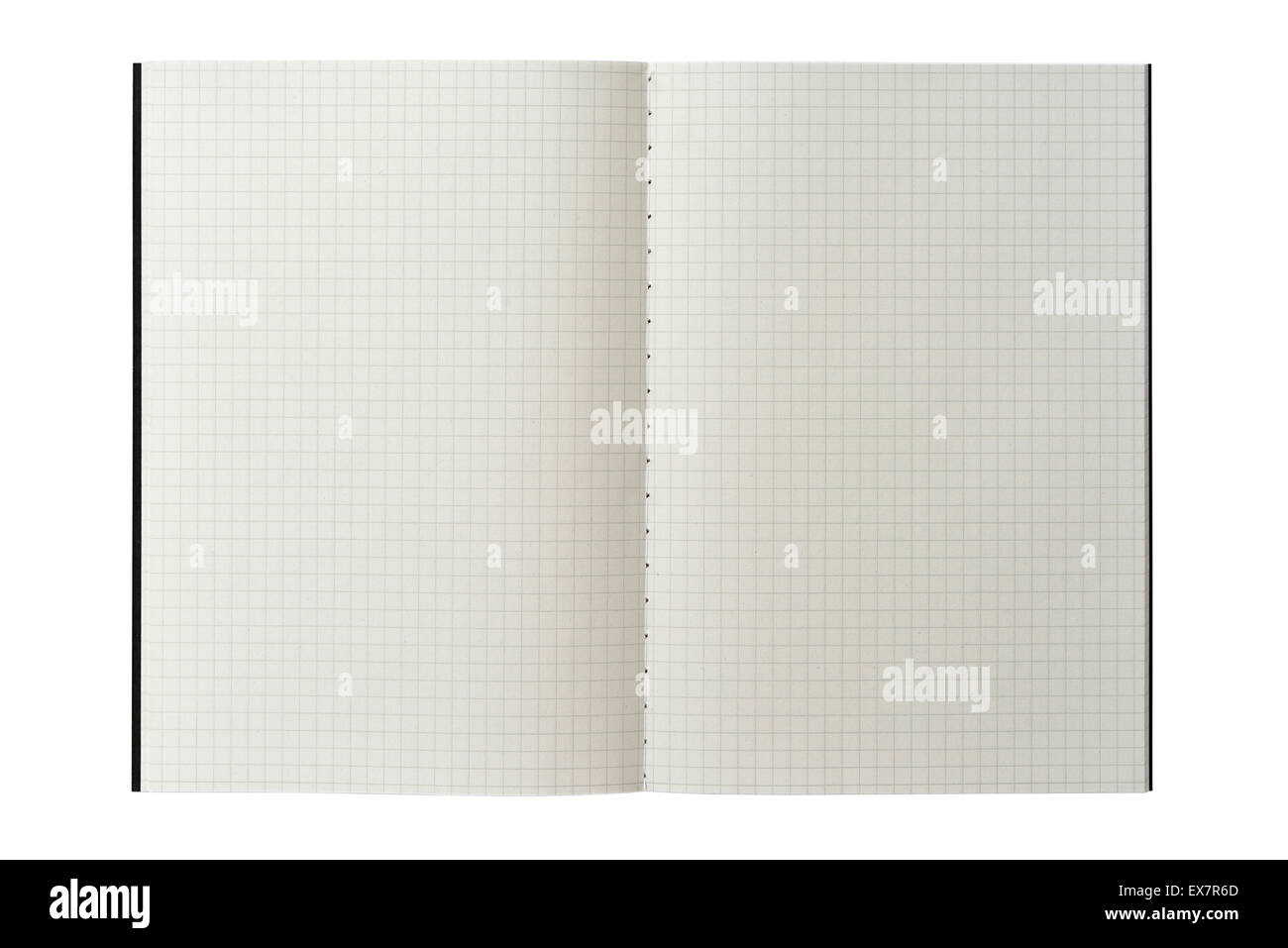 Square grid paper sheet Cut Out Stock Images & Pictures - Alamy