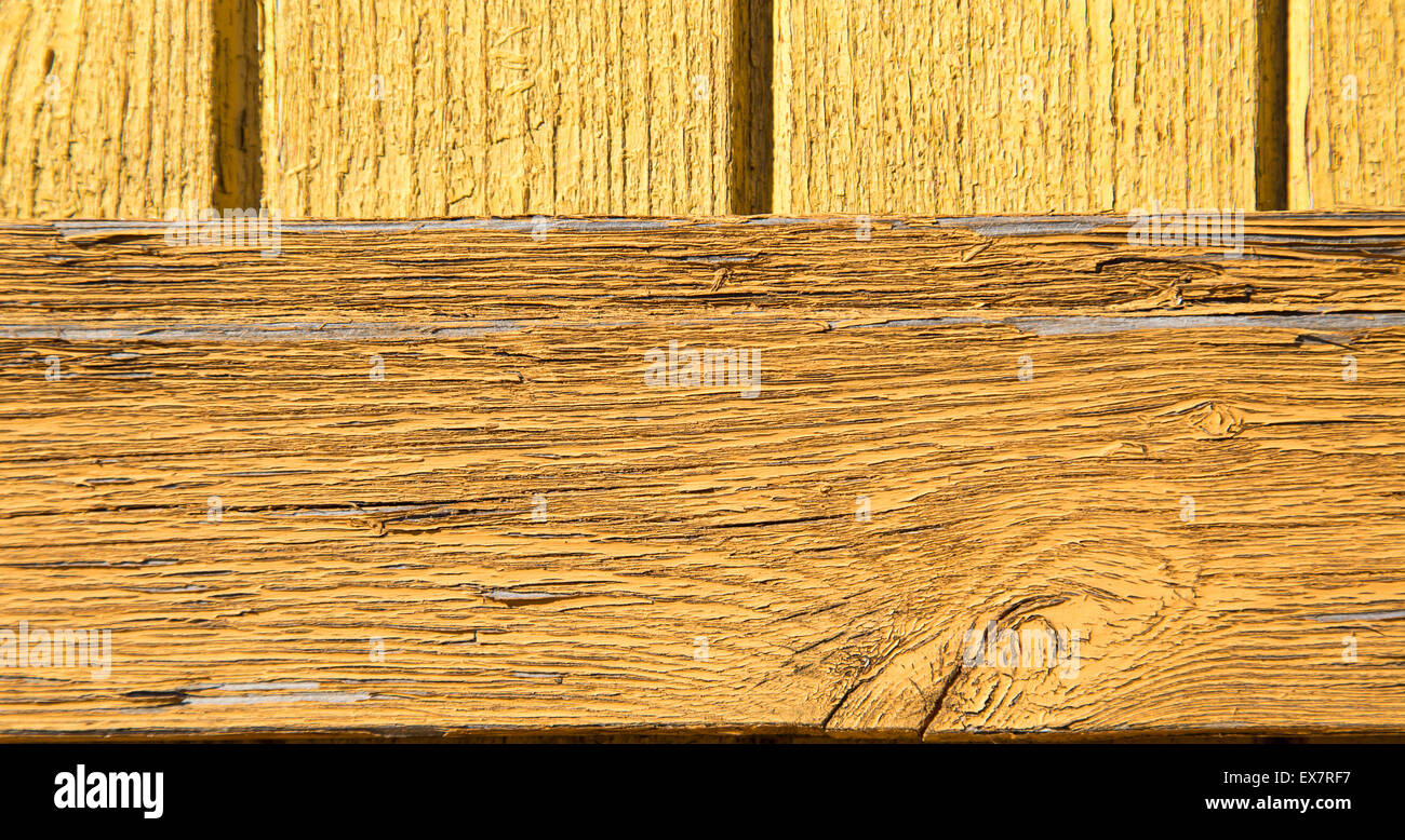background old yellow boards Stock Photo - Alamy