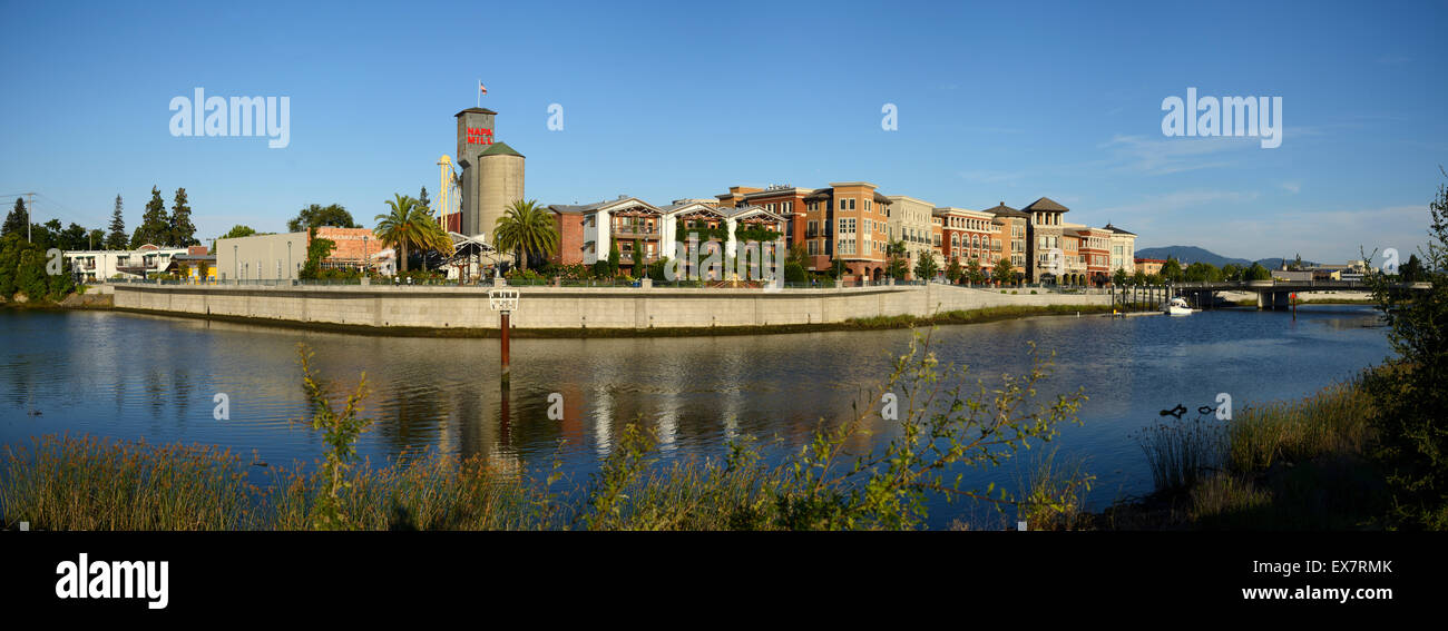 Napa riverfront promenade hi-res stock photography and images - Alamy