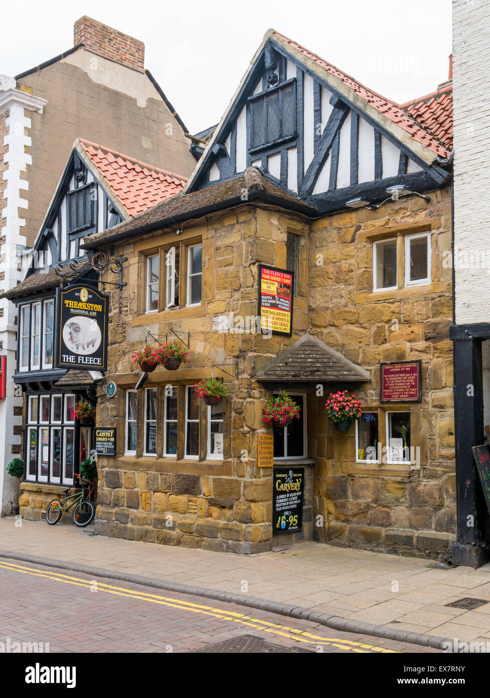 The Fleece Inn High Resolution Stock Photography and Images - Alamy