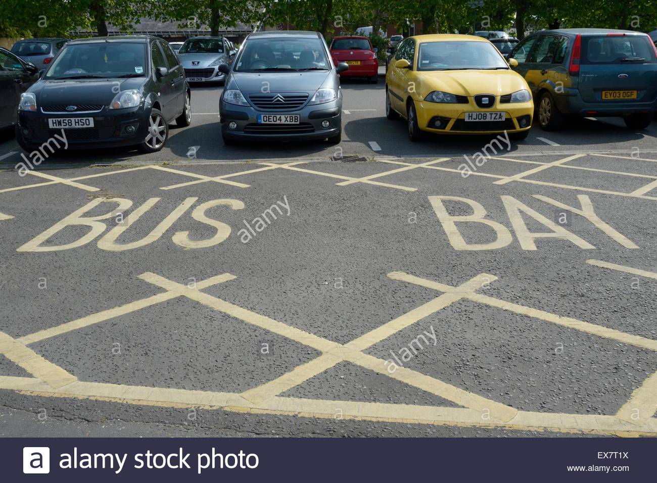 Hatched Area Of Road High Resolution Stock Photography and Images - Alamy
