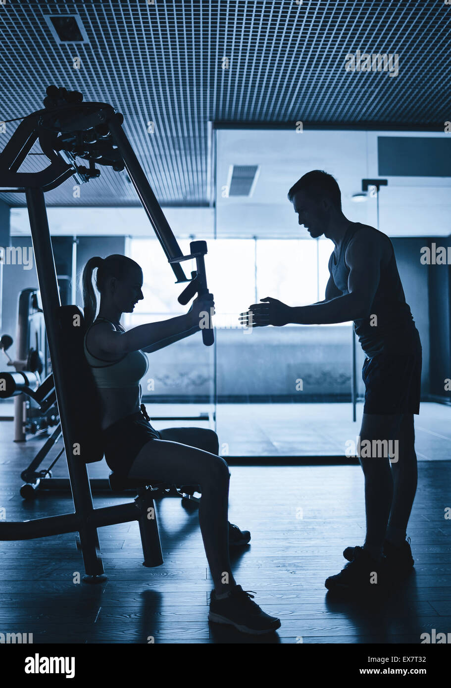 Gym equipment outline hi-res stock photography and images - Alamy