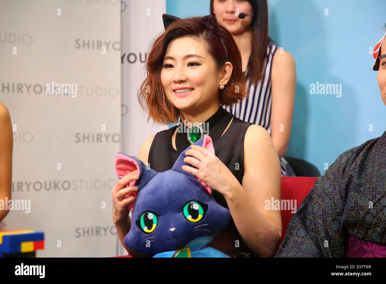 Taipei, Taiwan, China. 08th July, 2015. Selina attends Google Play ...