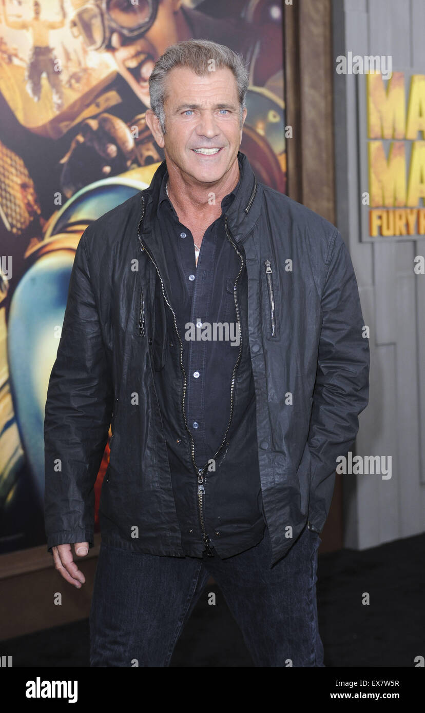 Film Premiere Mad Max Fury Road Featuring: Mel Gibson Where: Los ...