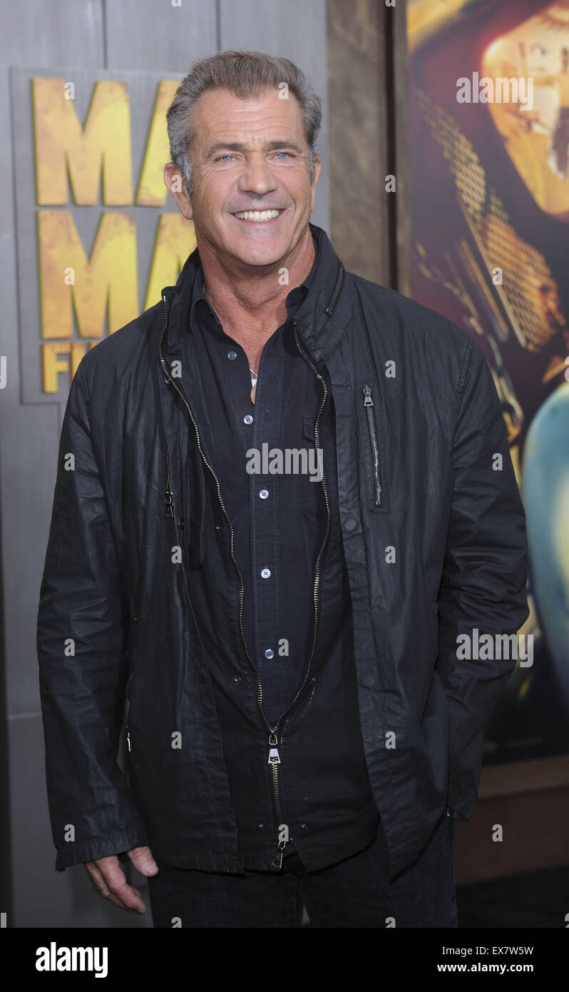 Film Premiere Mad Max Fury Road Featuring: Mel Gibson Where: Los ...