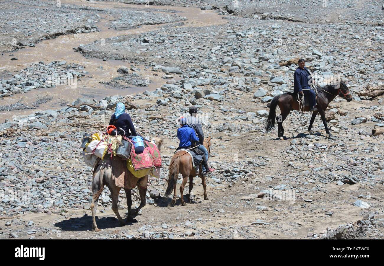 Barkol, China's Xinjiang Uygur Autonomous Region. 8th July, 2015. A ...