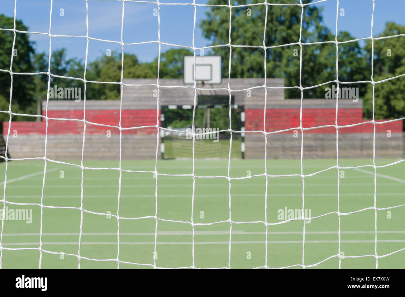 Soccer school playground hi-res stock photography and images - Alamy