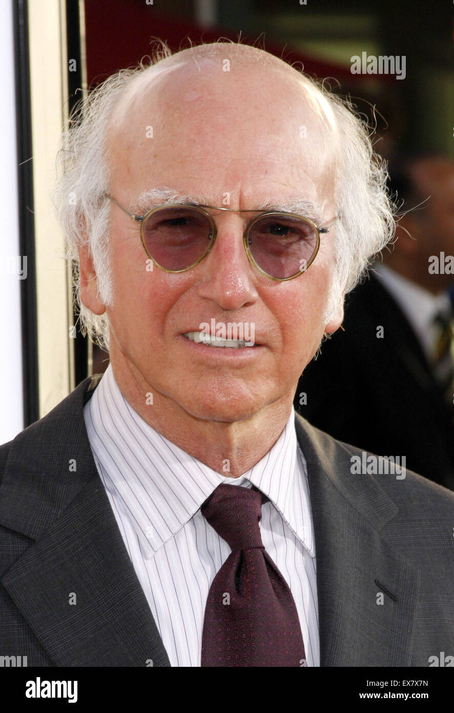 Larry David at the Los Angeles premiere of HBO's "Clear History" held ...