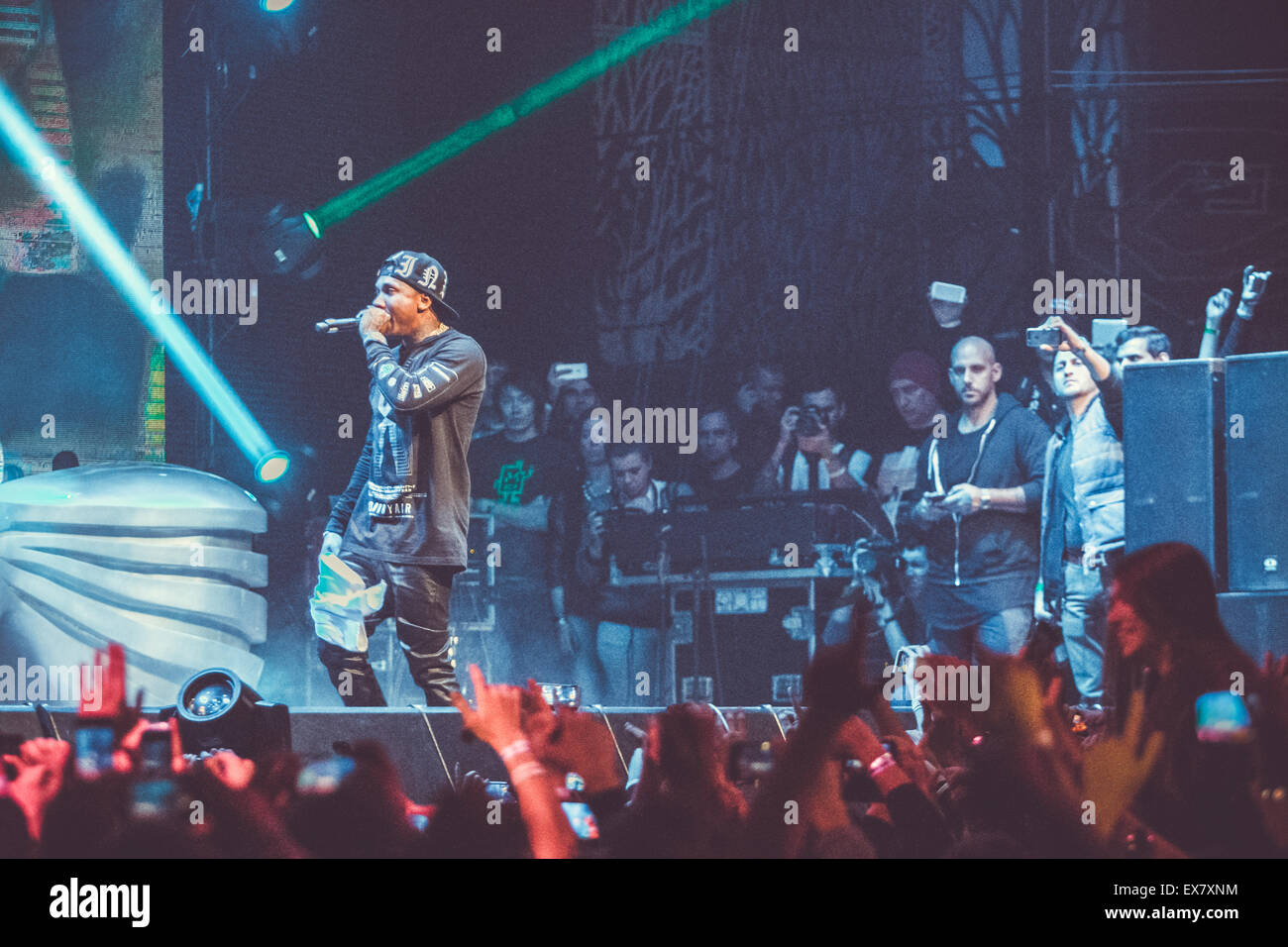 MOSCOW, RUSSIA - 22 NOVEMBER, 2014 : Michael Ray Nguyen-Stevenson ...