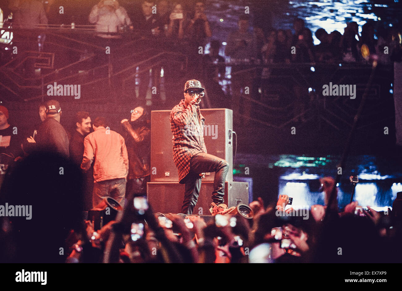MOSCOW, RUSSIA - 22 NOVEMBER, 2014 : Michael Ray Nguyen-Stevenson ...