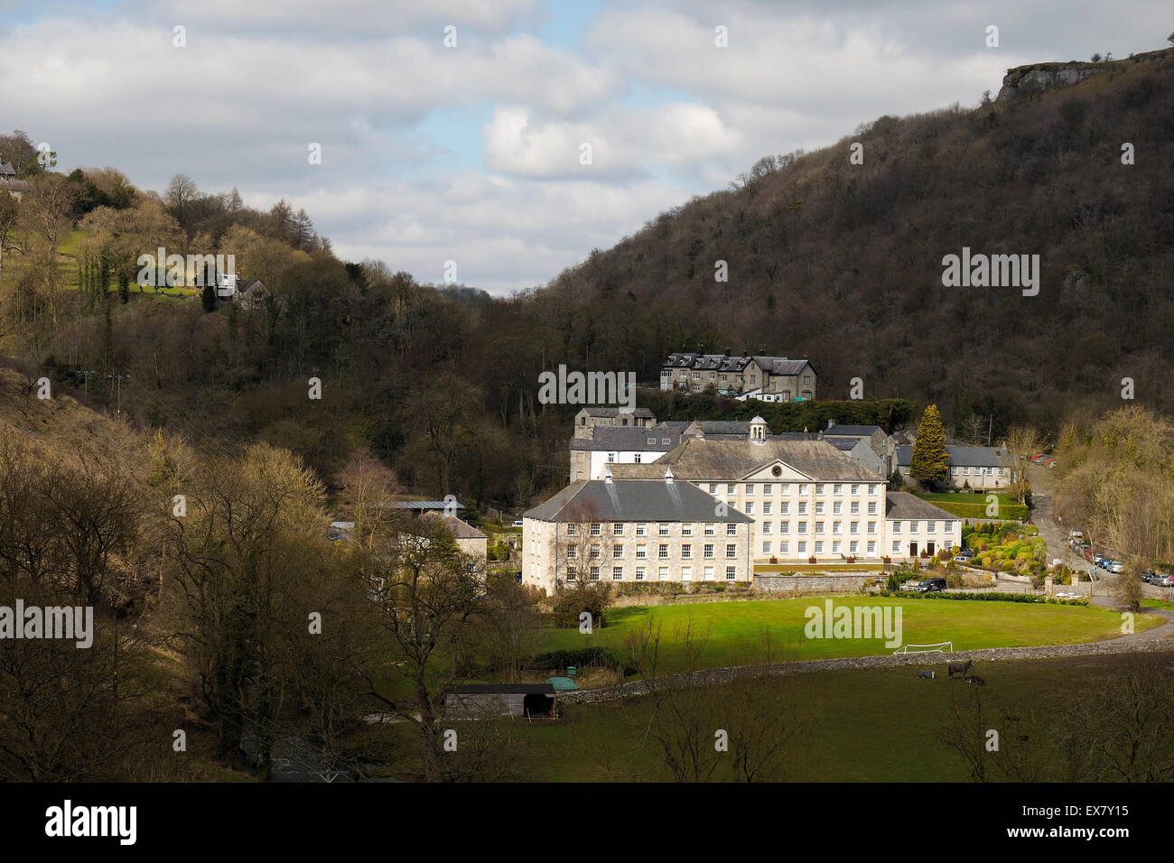 Cressbrook mill hi-res stock photography and images - Alamy