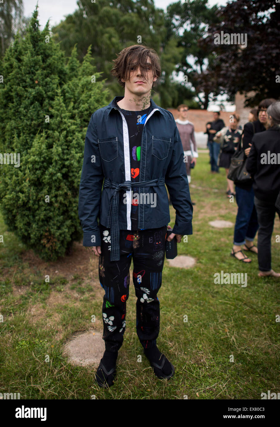 Berlin, Germany. 08th July, 2015. Model and actor RJ Mitte, best known ...