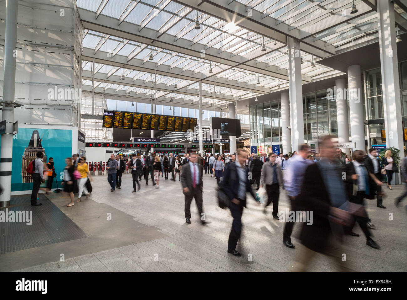 London, UK. 9th July, 2015. Tube Strike at London Bridge Station Credit ...
