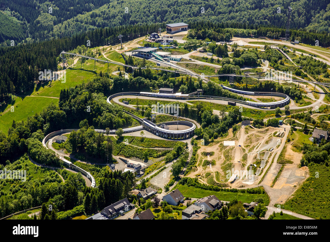 Olympic Bobsled Track
