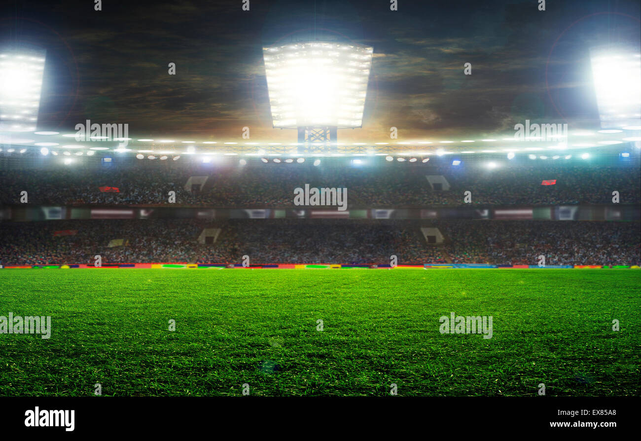 the beginning of a football match Stock Photo - Alamy