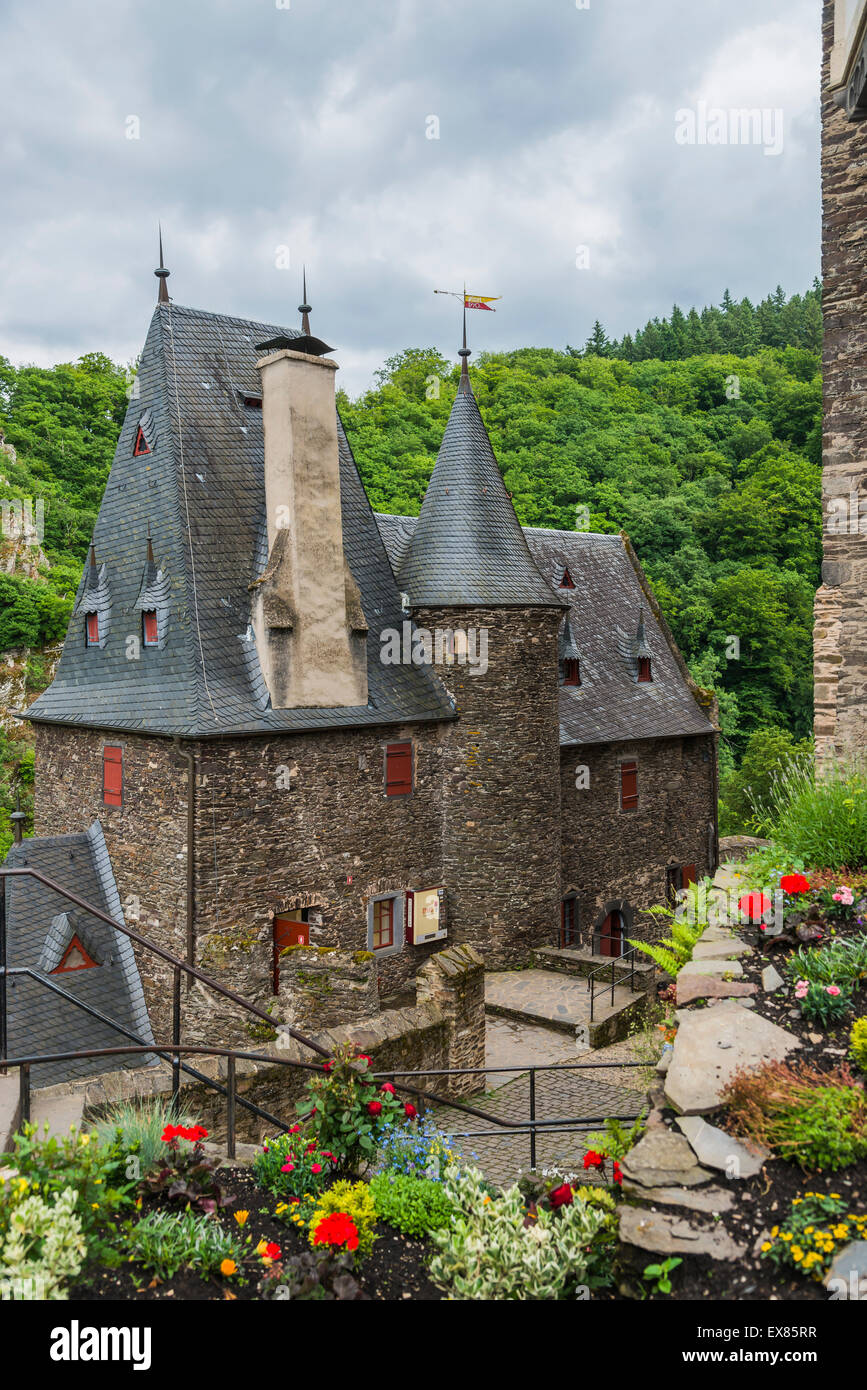 Inside Eltz Castle, Wierschem, Rhineland-Palatinate, Germany Stock ...