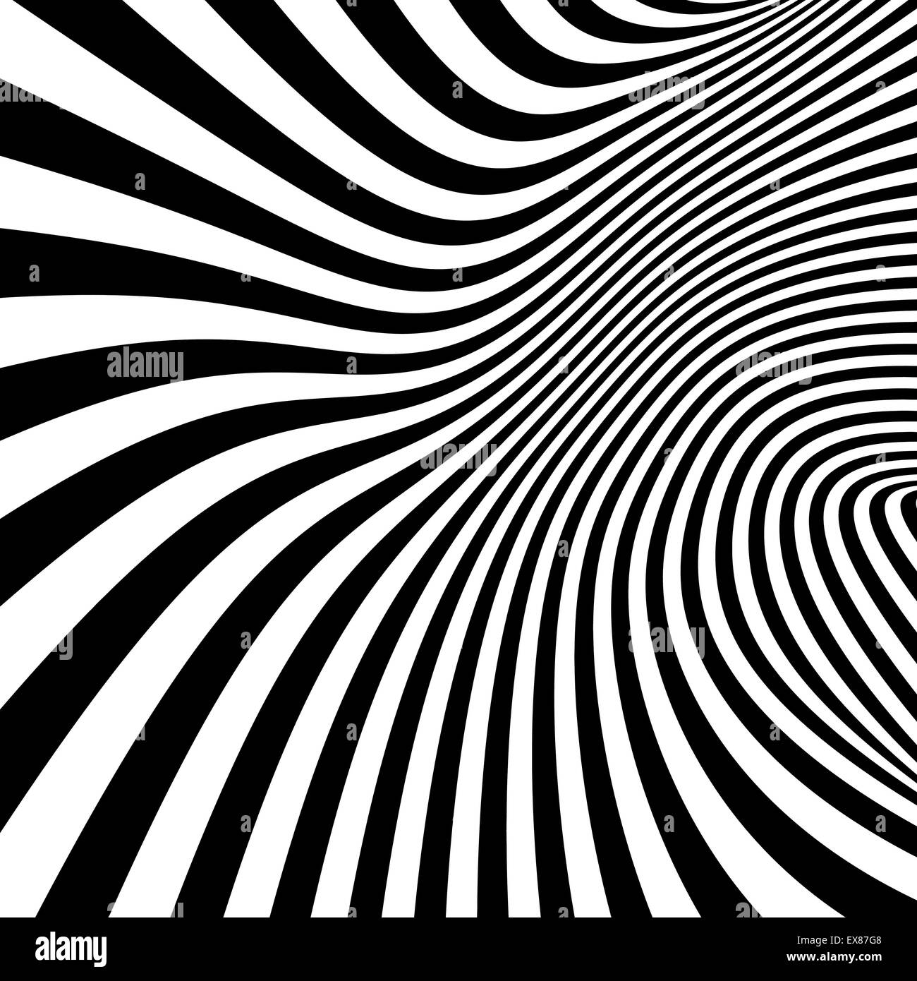 Abstract swirl background. Pattern with optical illusion. Vector ...