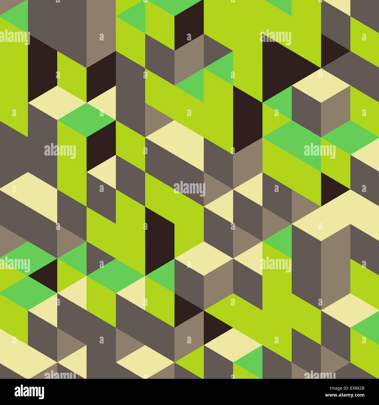 Abstract 3d background. Wall of cubes. Vector illustration Stock Vector ...