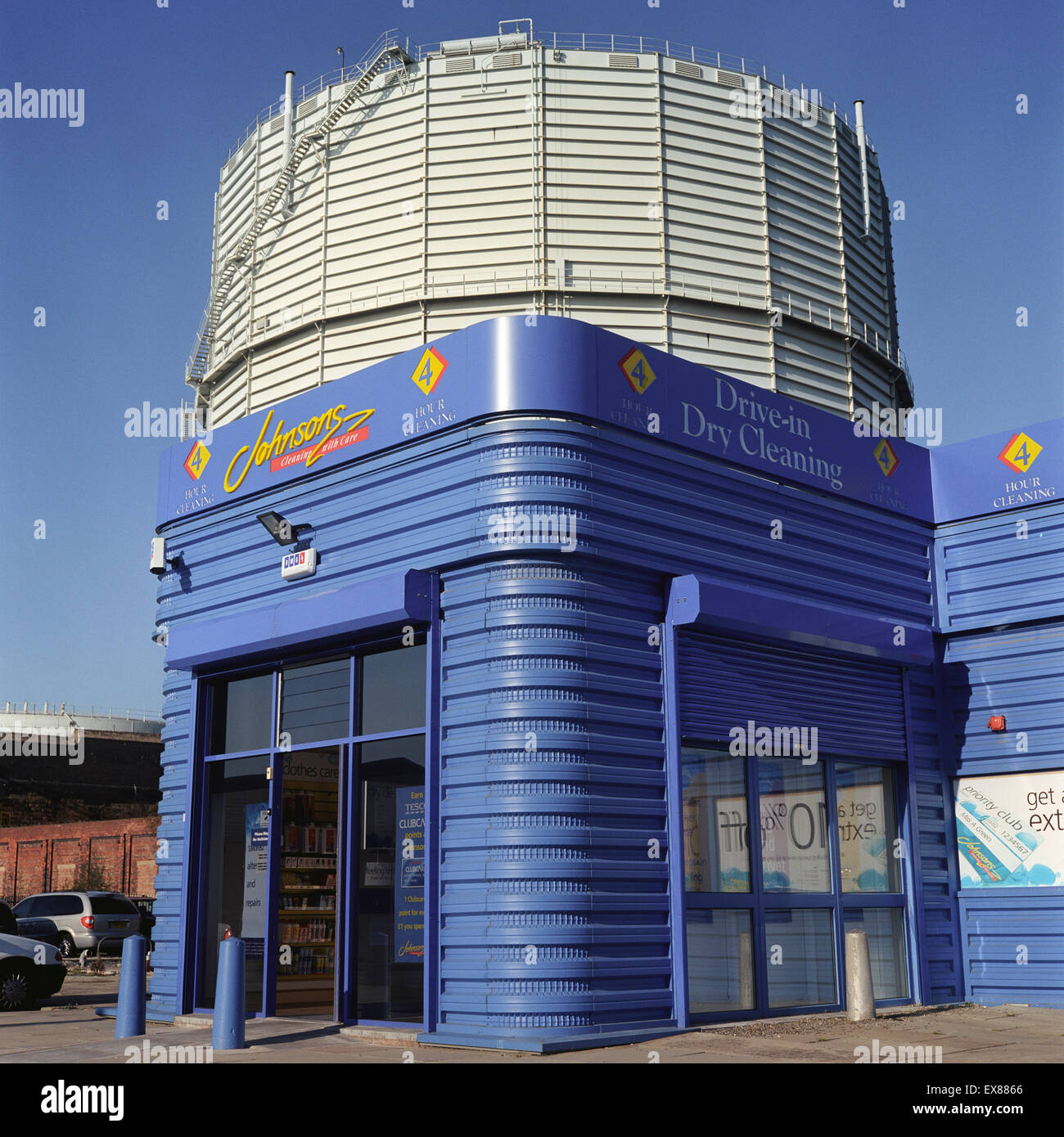 Johnsons gasometer hi-res stock photography and images - Alamy