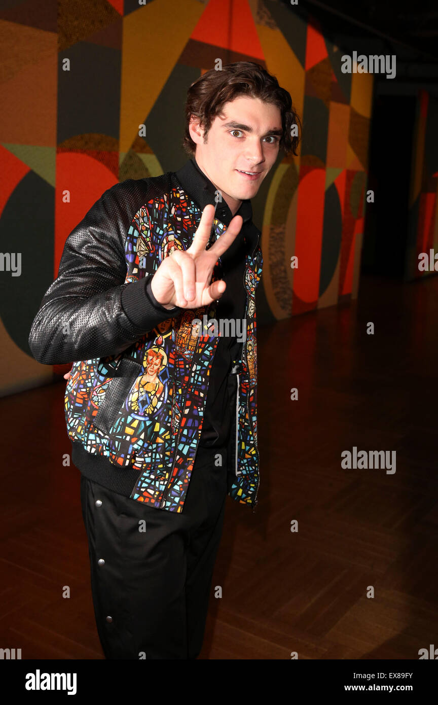 Berlin, Germany. 08th July, 2015. 'Breaking Bad' actor RJ Mitte at the ...