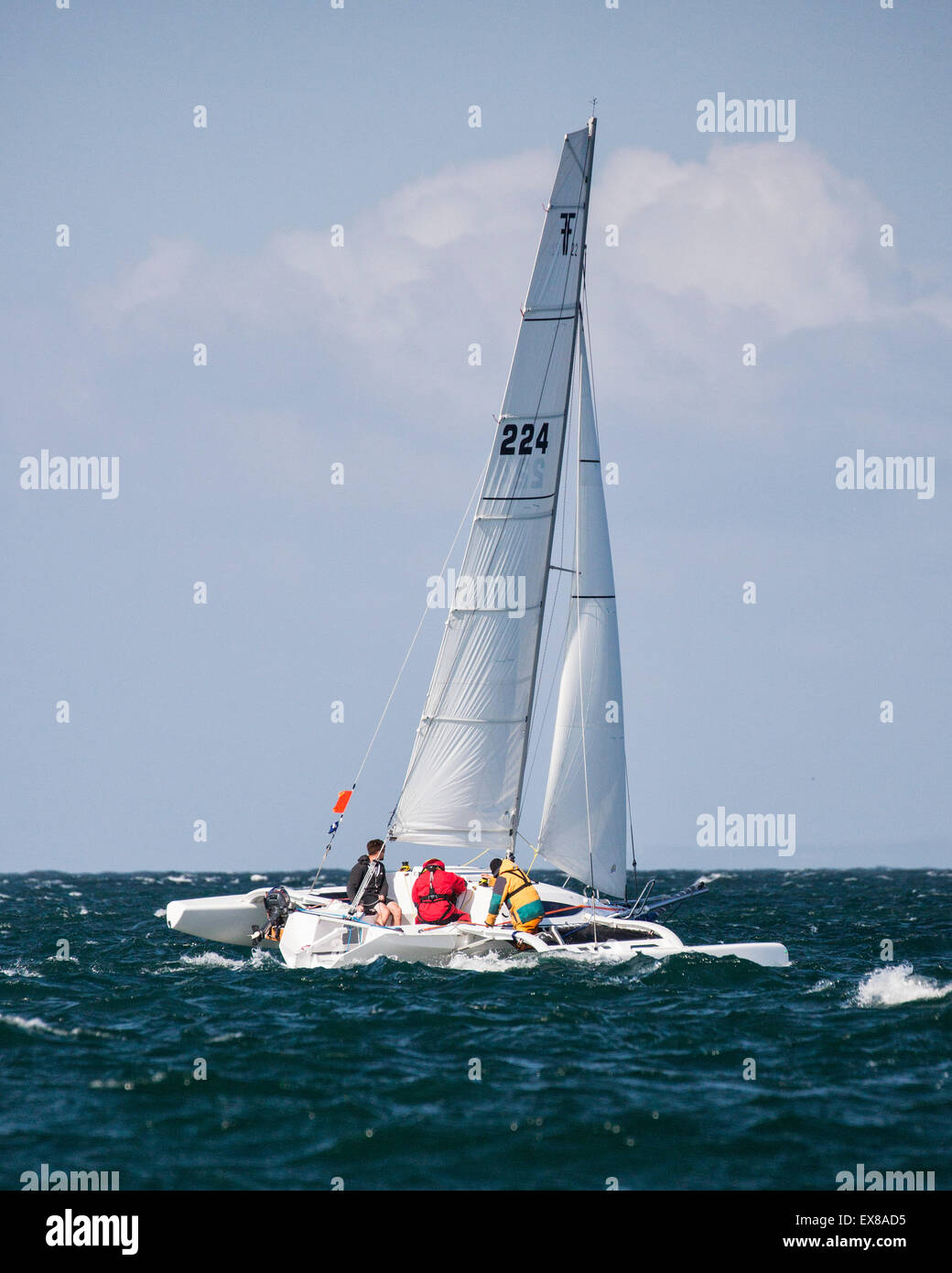 Trimaran yacht High Resolution Stock Photography and Images - Alamy