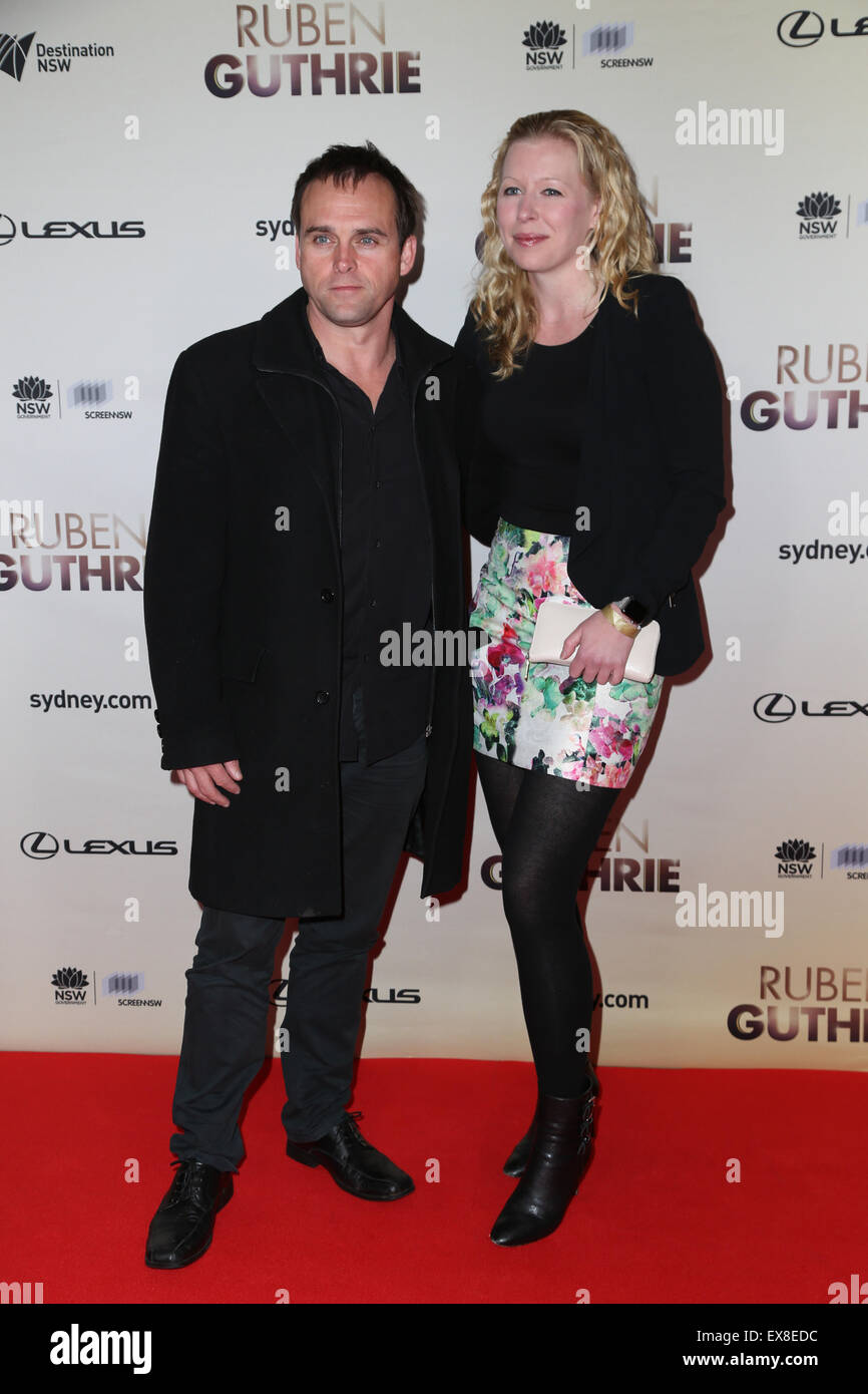 Sydney, Australia. 9 July 2015. Australian actor Les Hill arrives on ...