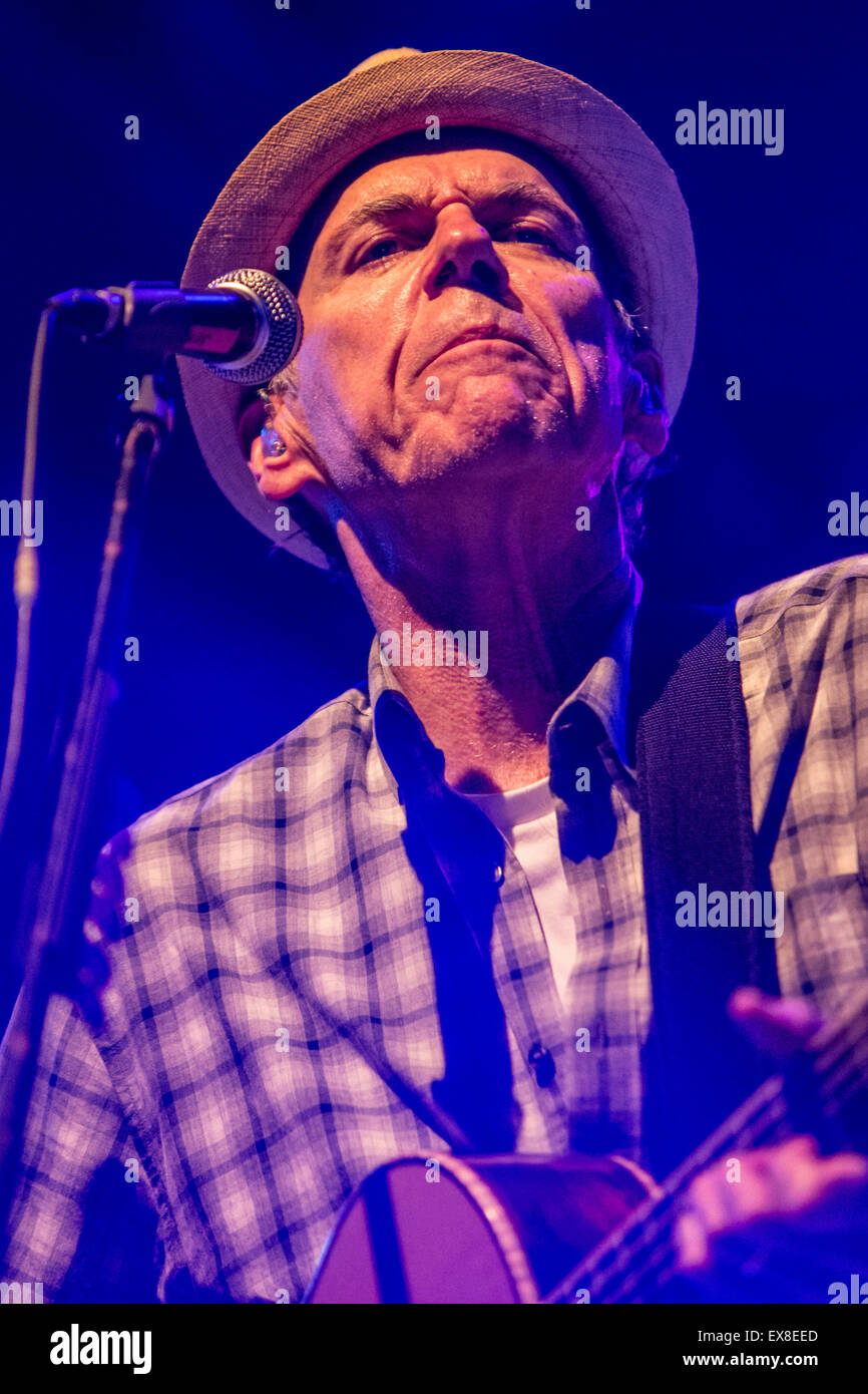 Milan Italy. 08th July 2015. The American singer/songwriter JOHN HIATT ...