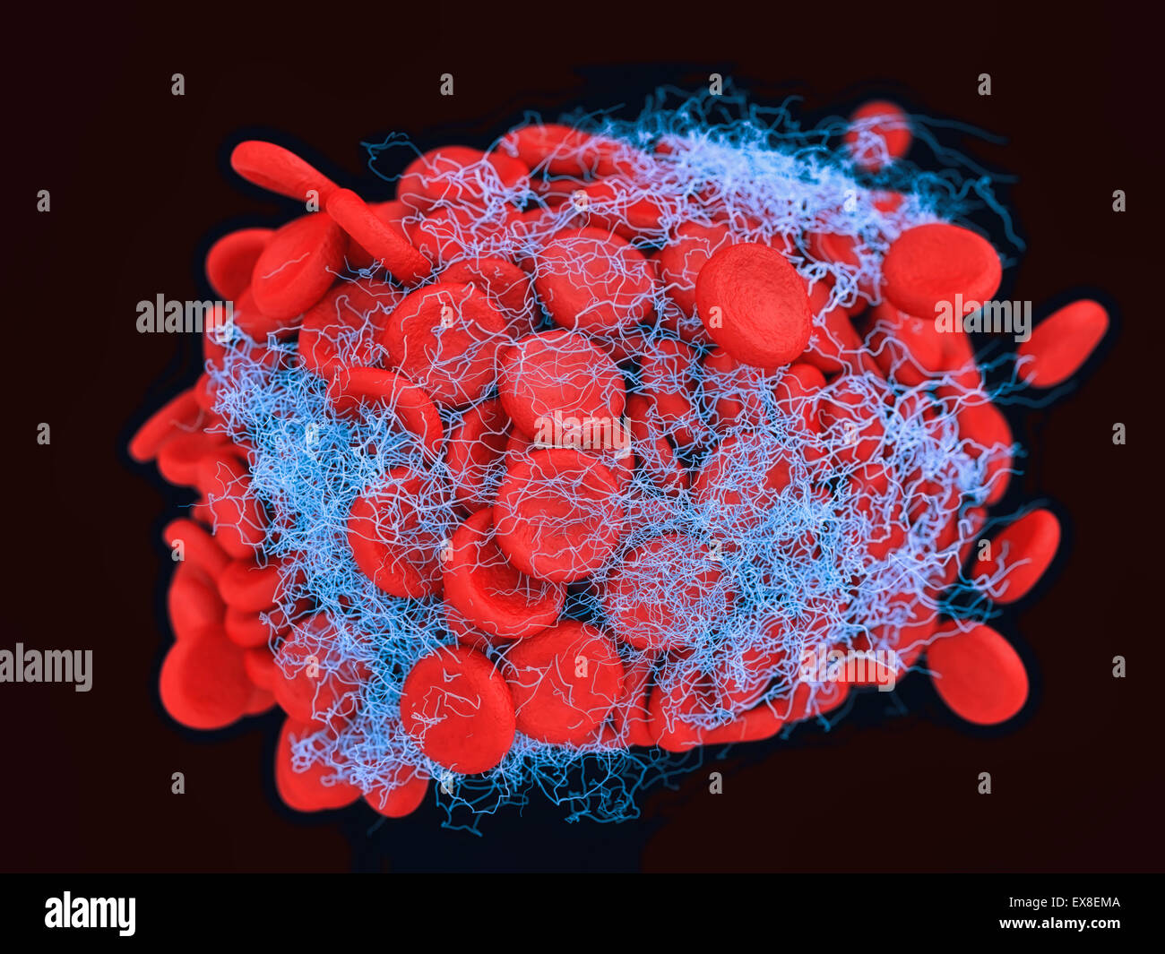 Blood clotting hi-res stock photography and images - Alamy