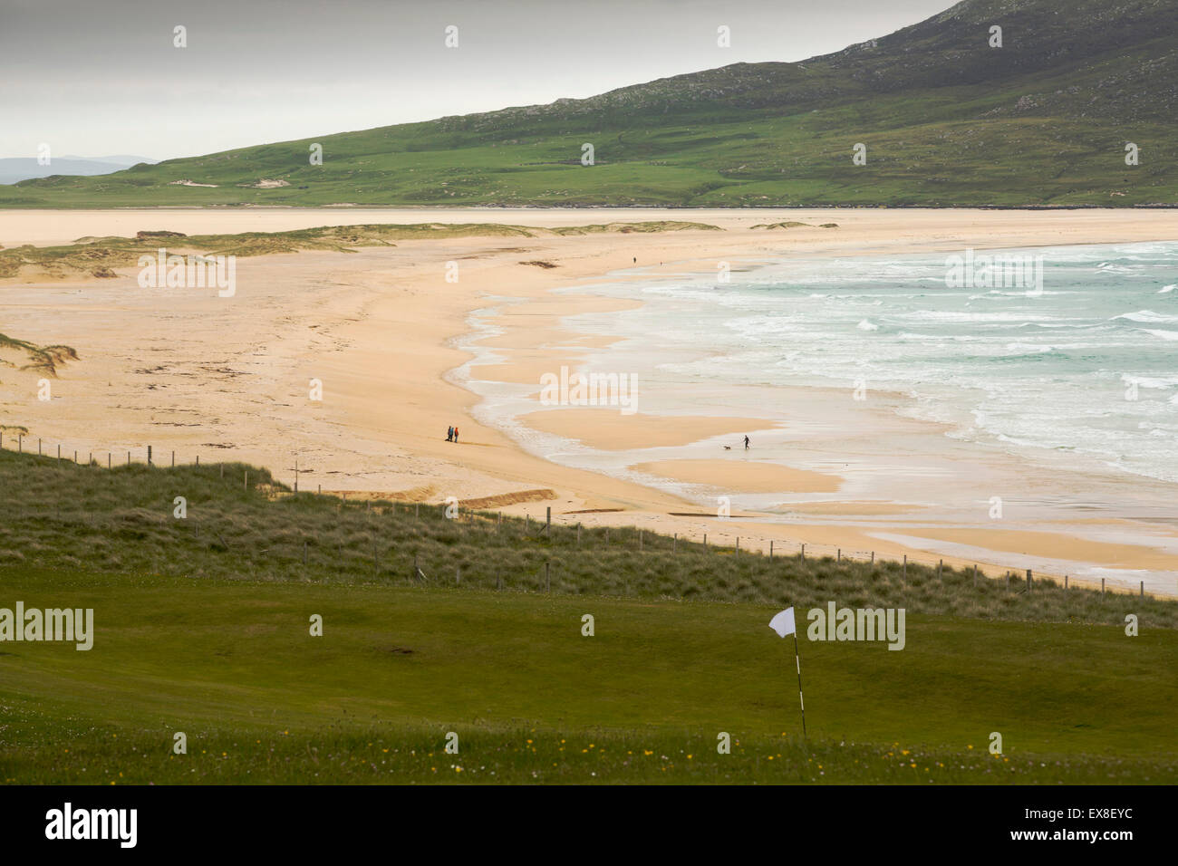 The isle of Harris Golf club at Scarista on Harris, Outer Hebrides ...