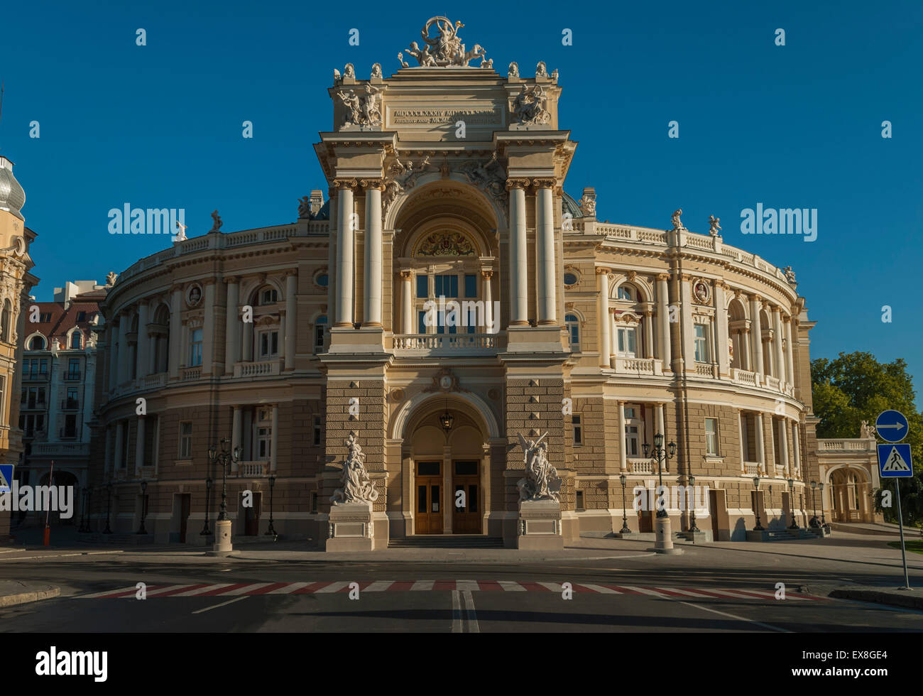 Early Morning View of the Odessa Opera House in Ukraine Stock Photo - Alamy