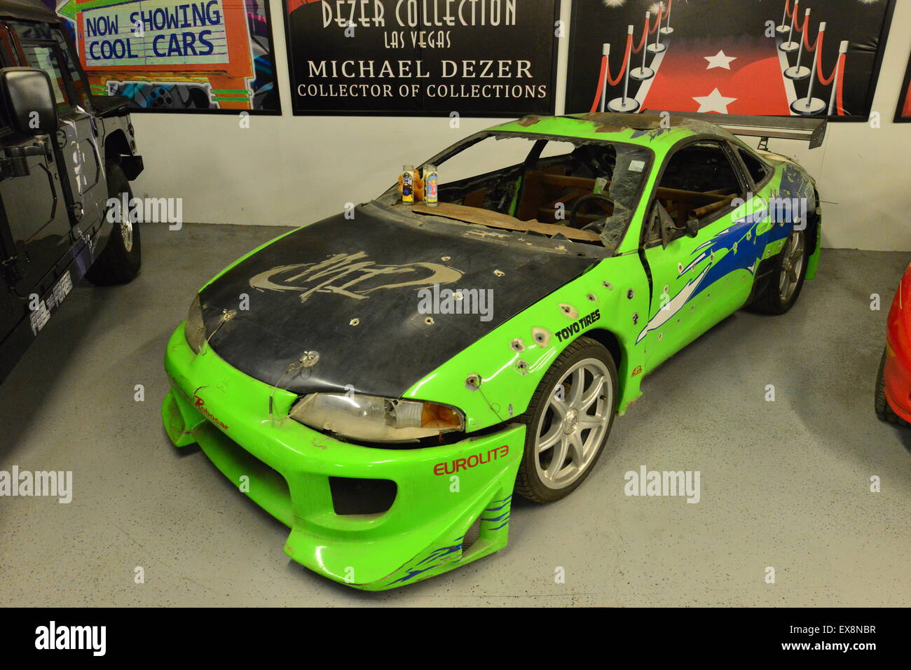 Car props at a museum in America Stock Photo - Alamy