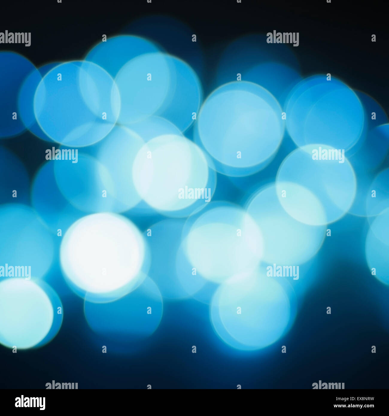 Blue and grey bokeh background hi-res stock photography and images - Alamy