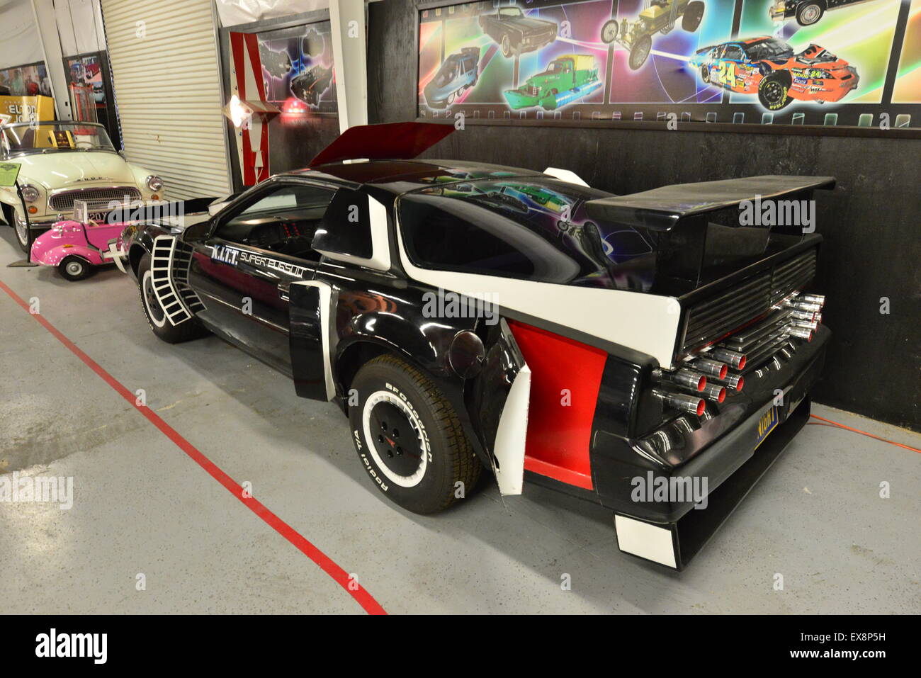 Car props at a museum in America Stock Photo - Alamy